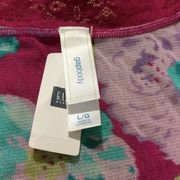 GAP | Intimates & Sleepwear | Gapbody Floral Mesh Ultra Low Rise Cheeky ...